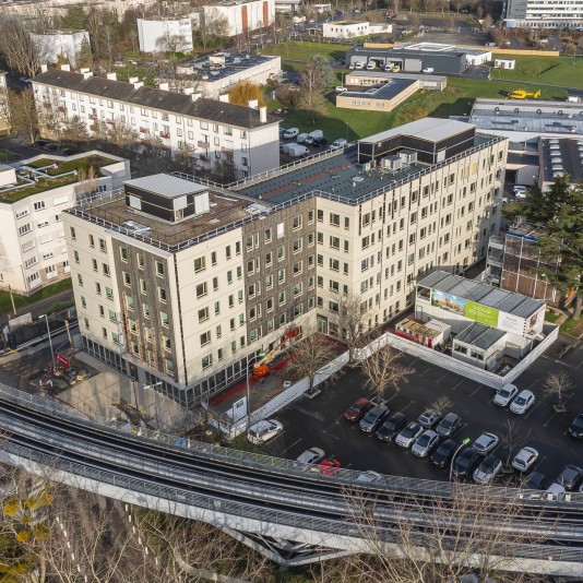 Construction du nouveau CHU de Rennes