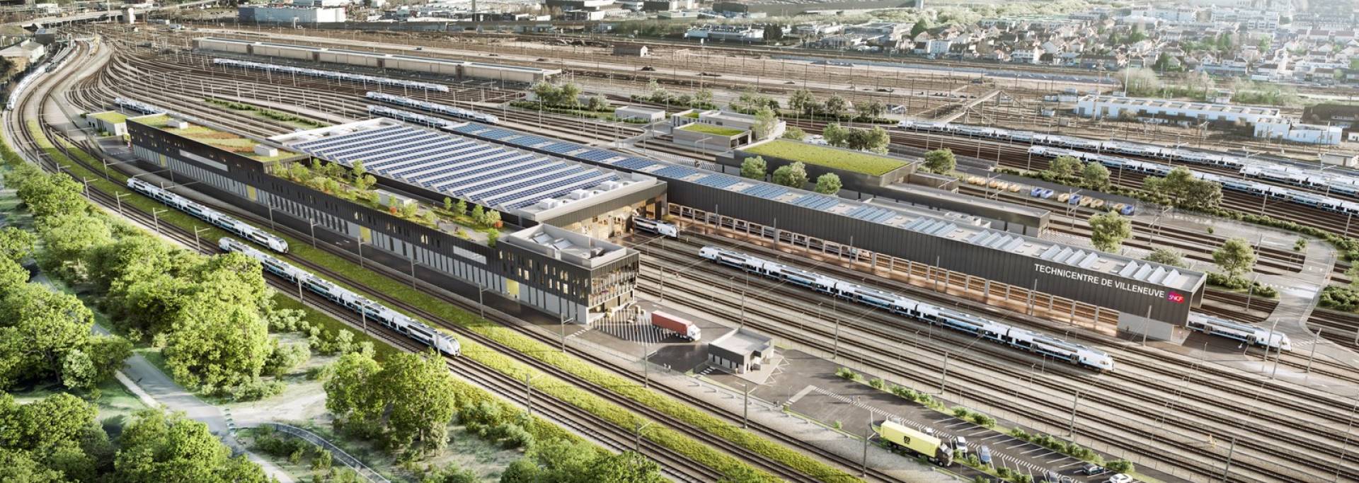 Modernisation du Technicentre de Villeneuve St Georges - SAVARE